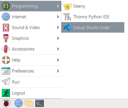 VS Code on Raspberry Pi – Things DAQ
